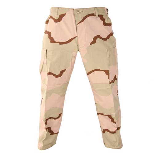 Saigon Sams Military Surplus Store: BDU Trousers-3 Color Desert, Men ...